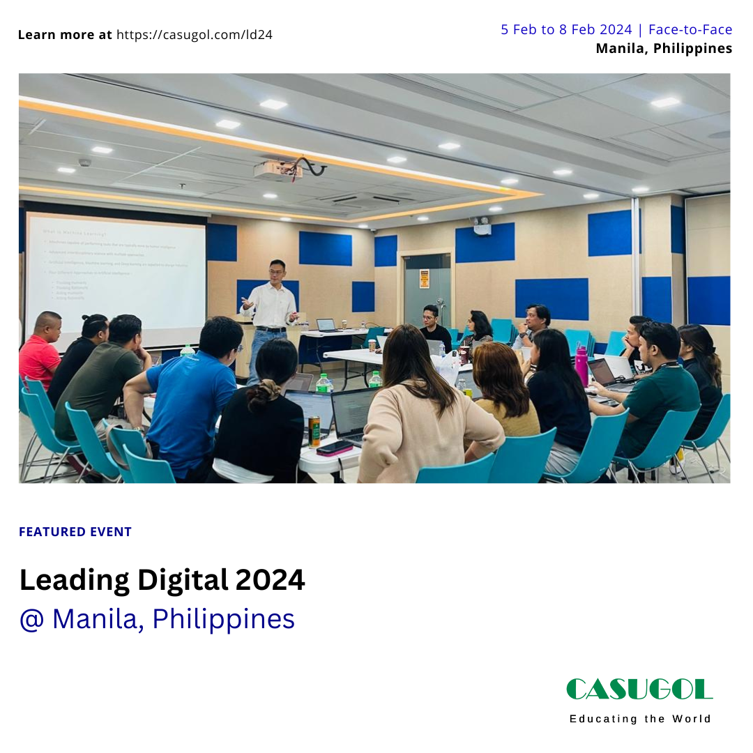 Leading Digital 2024 @ Manila, Philippines from 5 Feb to 8 Feb 2024 - CASUGOL