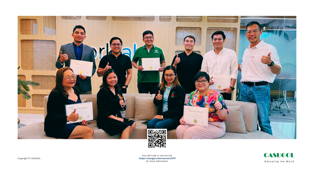 Certified Digital Transformation Professional @ Manila, Philippines, 2 to 3 Oct 2024 - CASUGOL